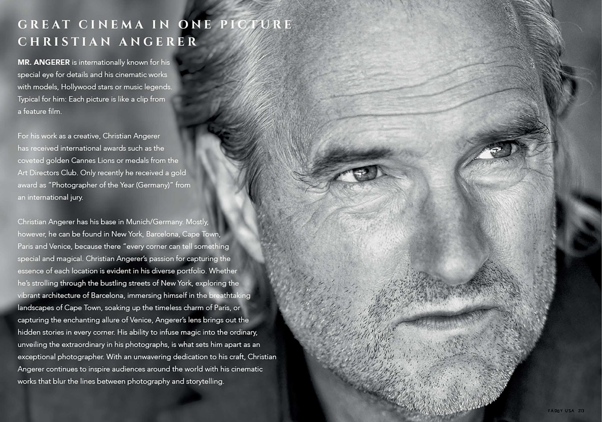 CHRISTIAN ANGERER - CINEMATIC PHOTOGRAPHY - INTERNATIONAL PHOTOGRAPHER ...